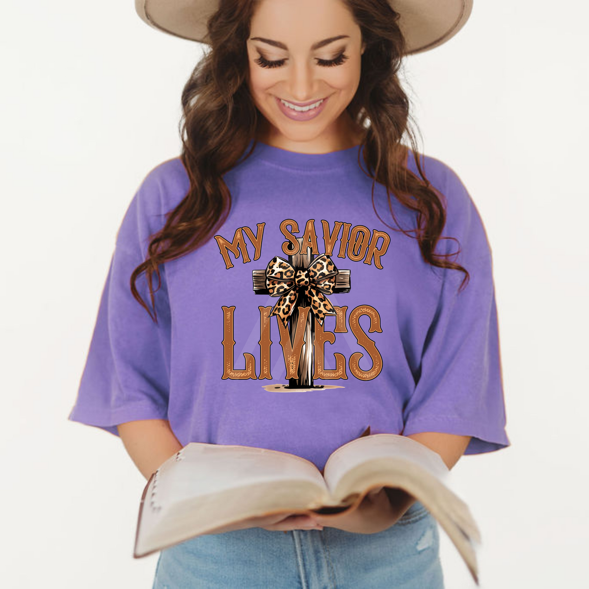 My Savior Lives – Up North Screen Prints