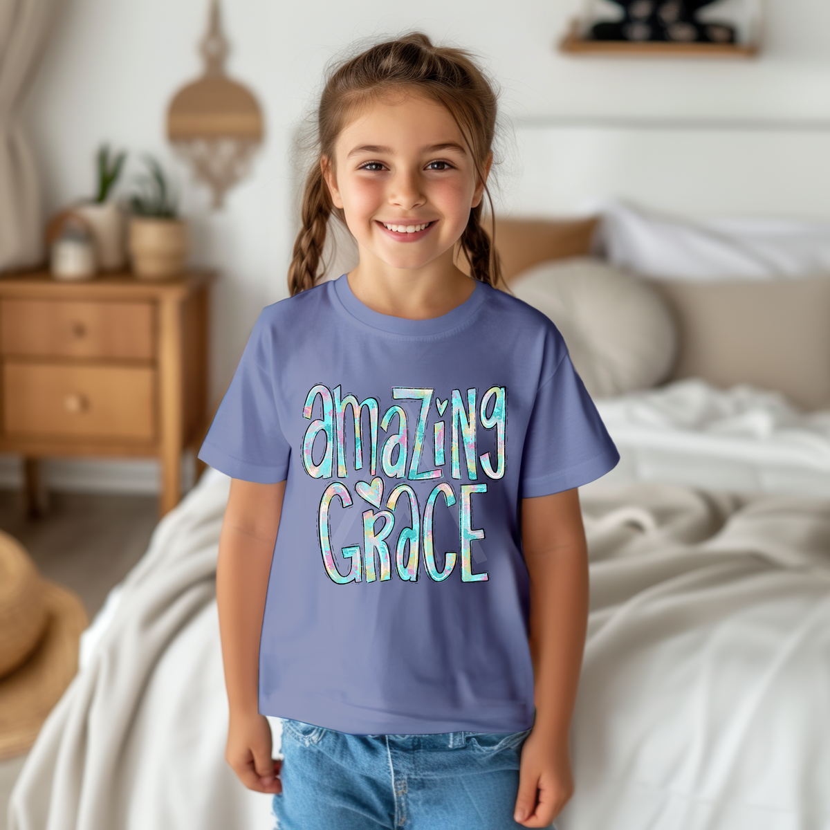 Amazing Grace Watercolor – Up North Screen Prints