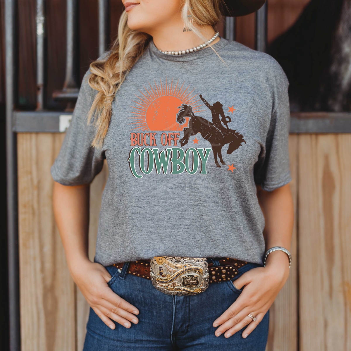 Buck Off Cowboy – Up North Screen Prints