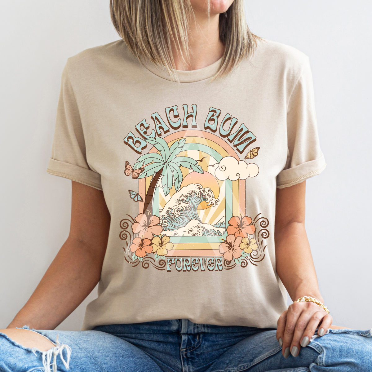 Beach Bum Forever – Up North Screen Prints
