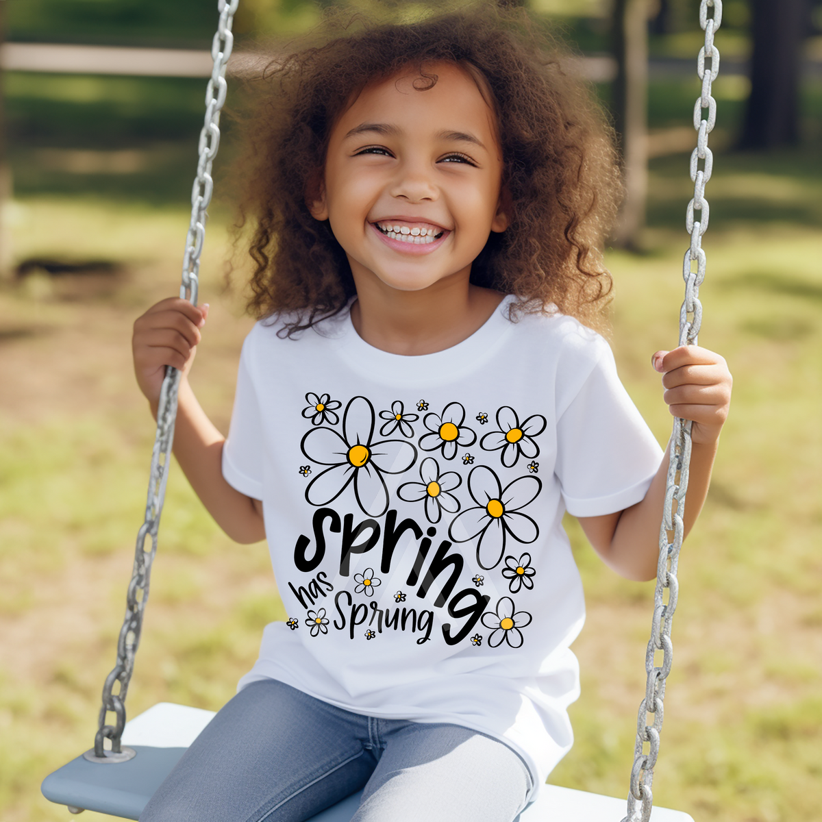 Daisy Spring Has Sprung – Up North Screen Prints