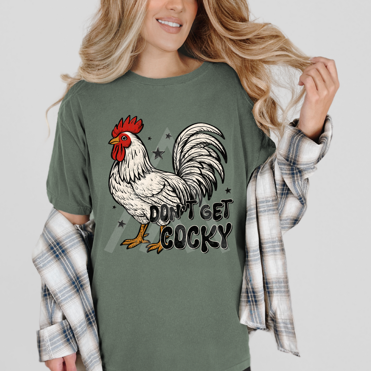 Don't Get Cocky – Up North Screen Prints