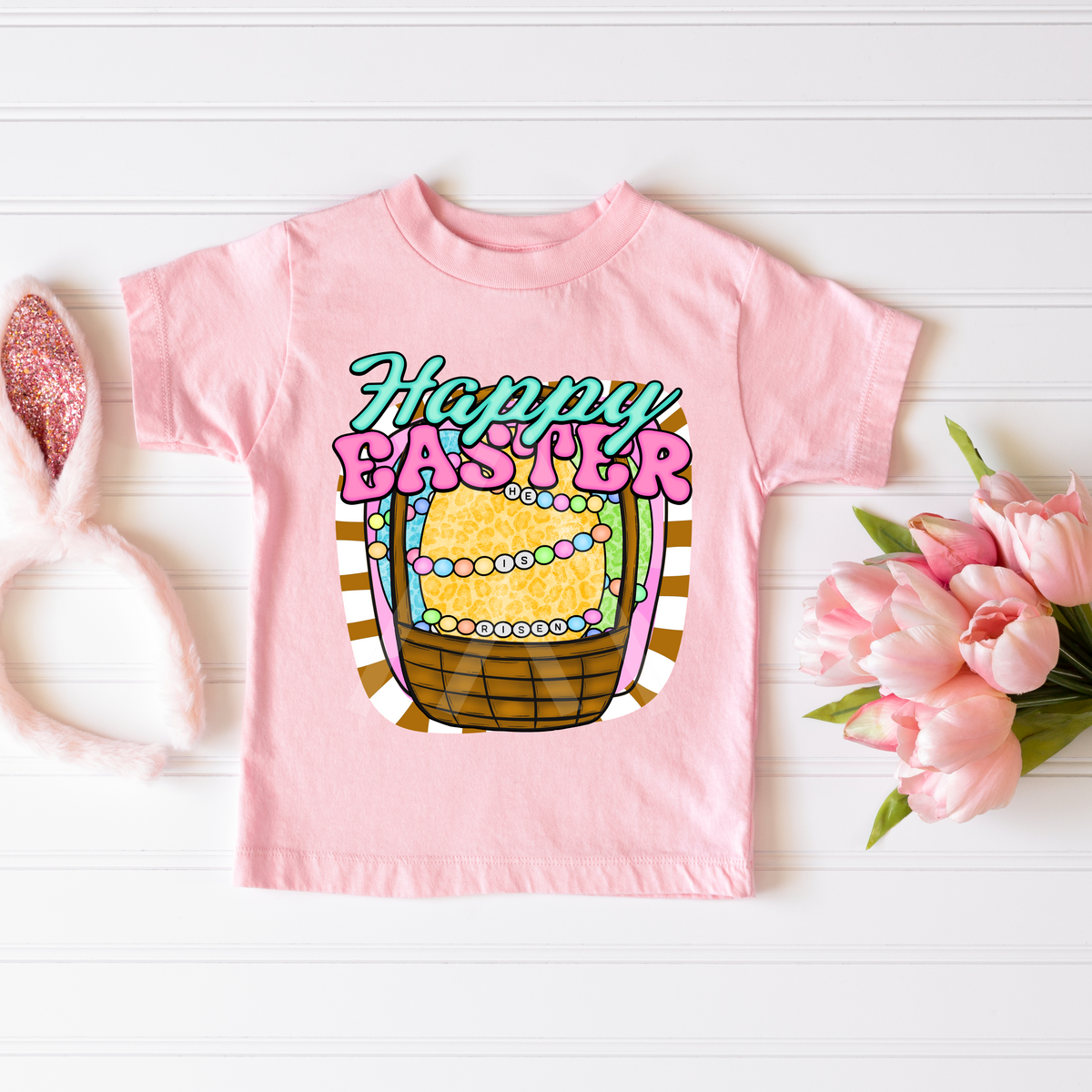 Happy Easter Basket – Up North Screen Prints