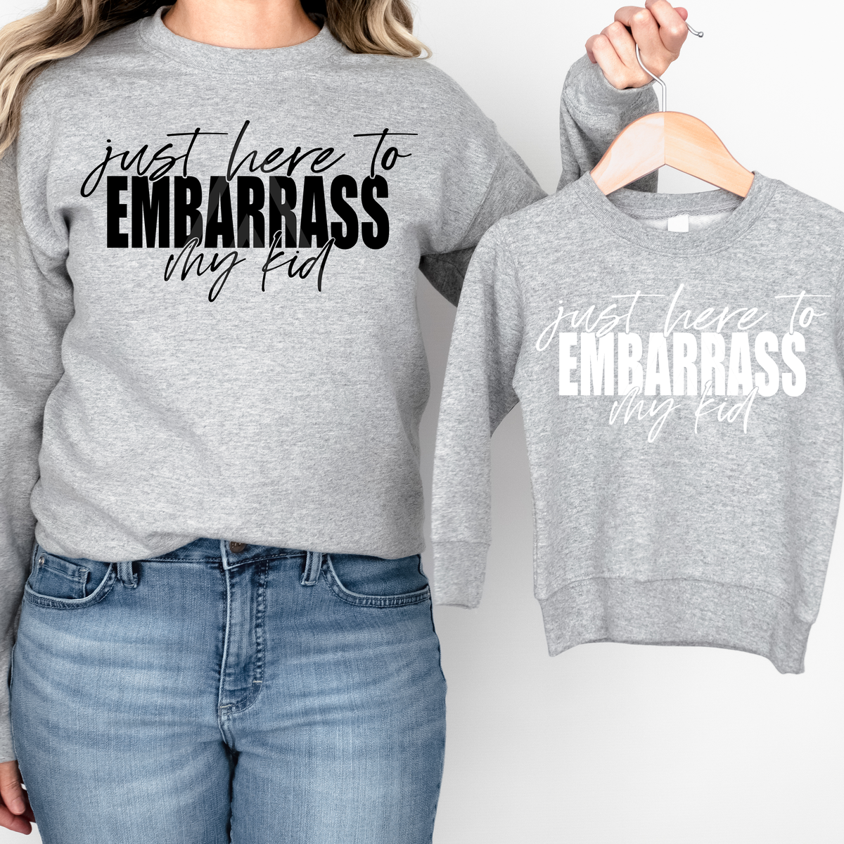 Here To Embarrass – Up North Screen Prints