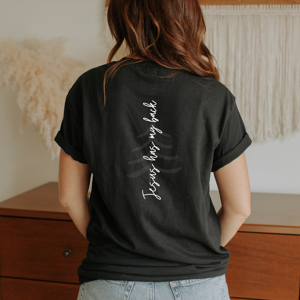 JESUS HAS MY BACK SCRIPT *UNSP EXCLUSIVE* – Up North Screen Prints