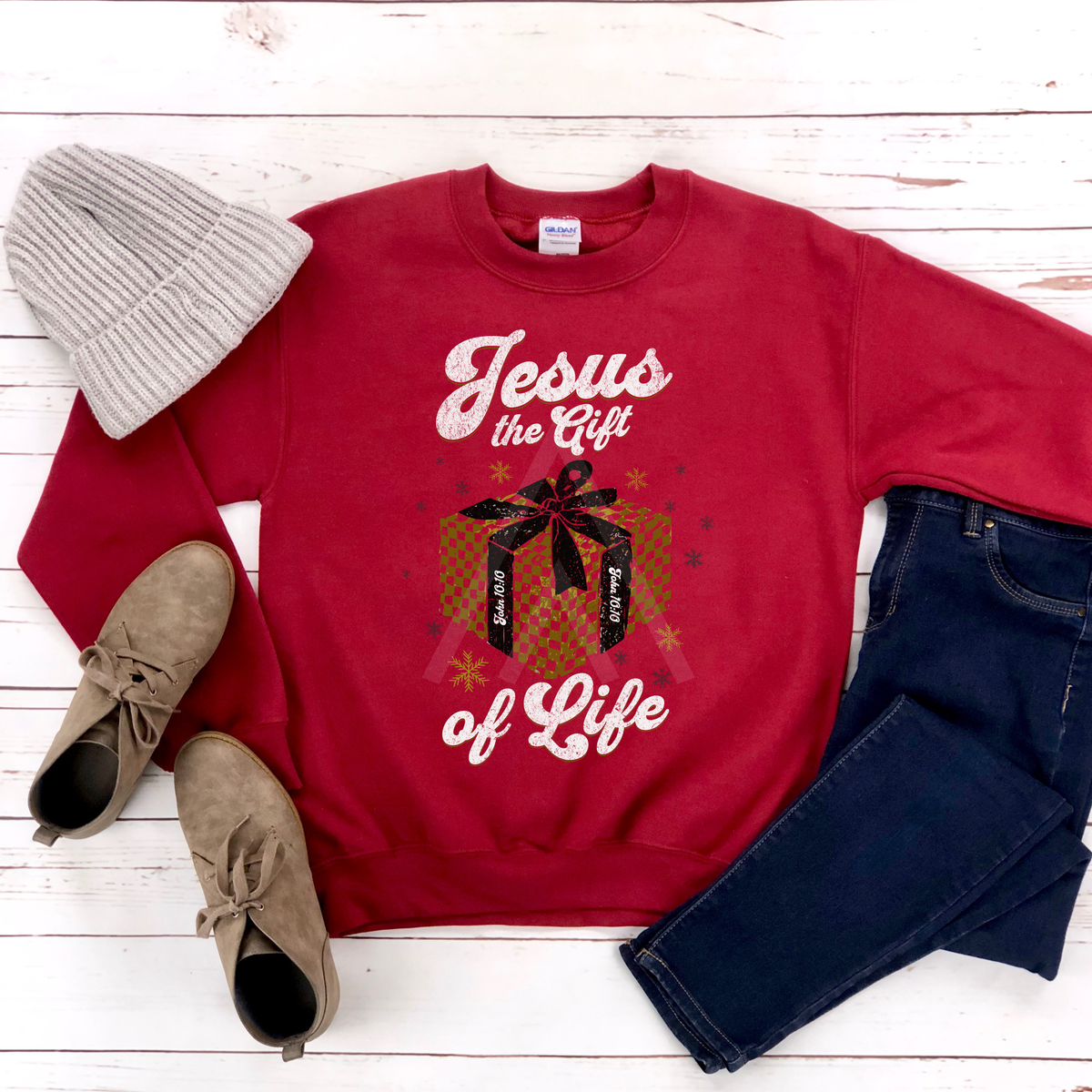 Jesus Is The Gift – Up North Screen Prints