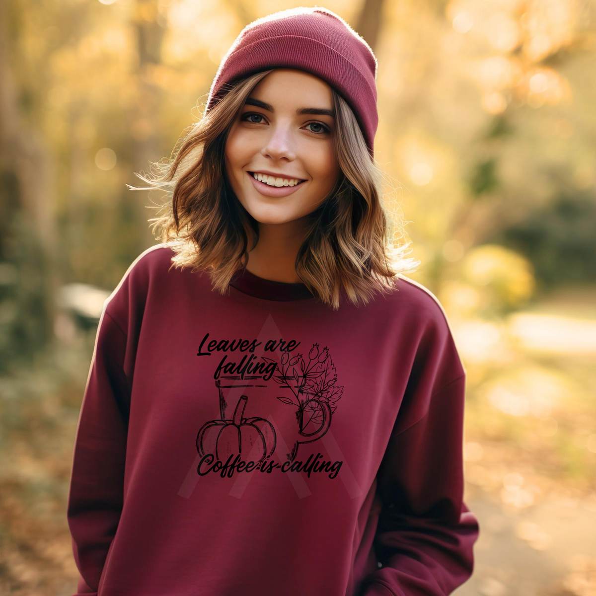 Leaves Are Falling Coffee Is Calling *UNSP EXCLUSIVE* – Up North Screen ...