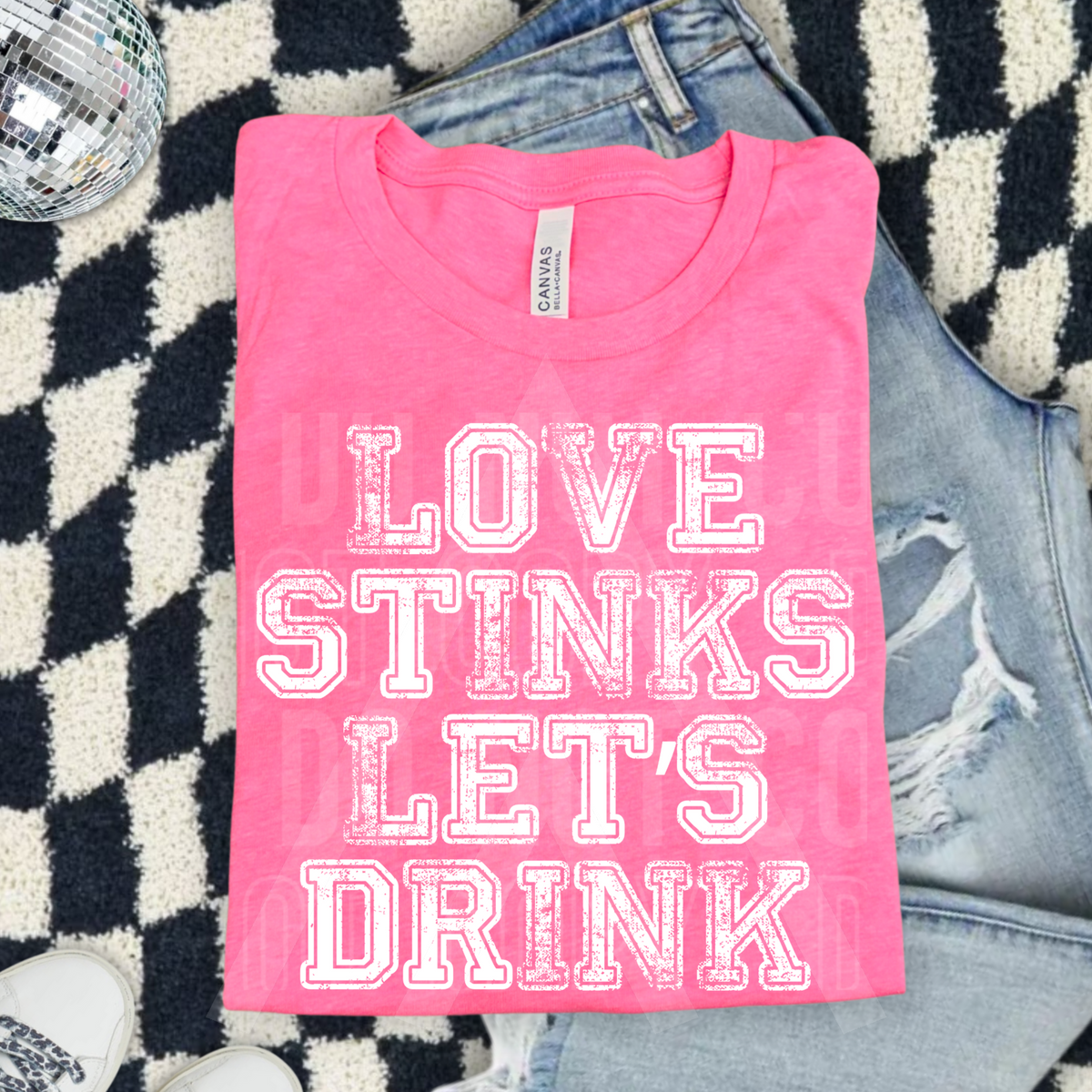 Love Stinks Lets Drink – Up North Screen Prints