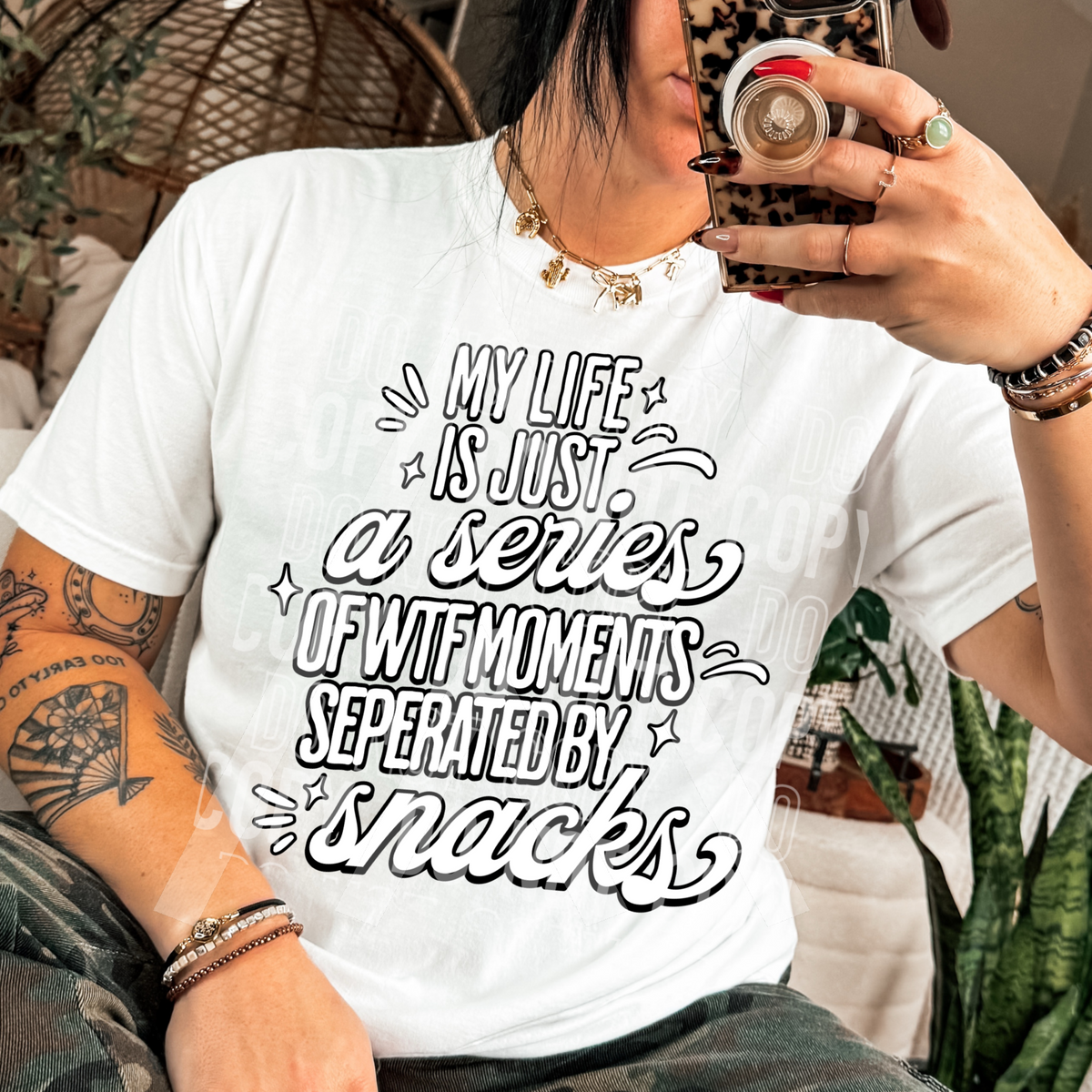 My Life Is A Series Of WTF Moments – Up North Screen Prints