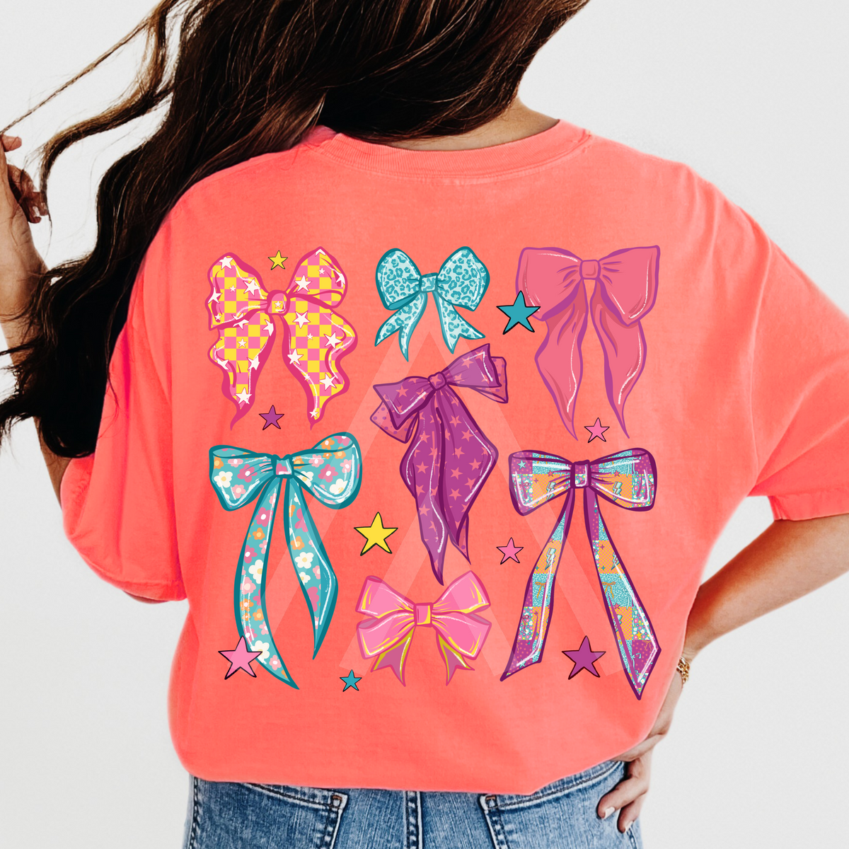 Retro Bow Collage – Up North Screen Prints