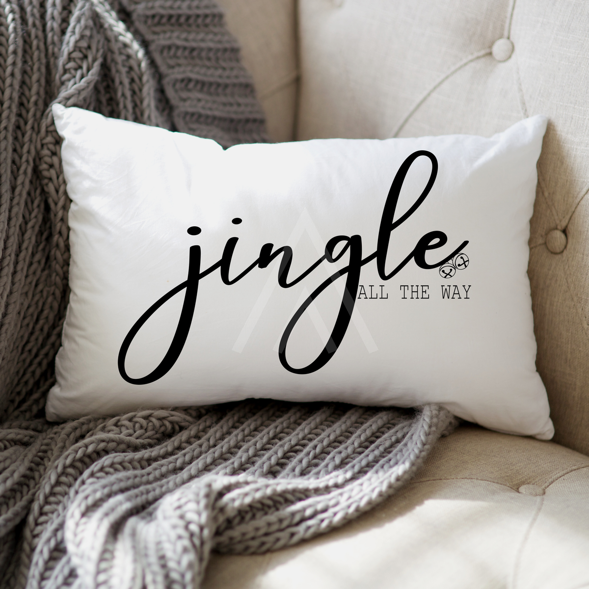 Simple Jingle All The Way – Up North Screen Prints