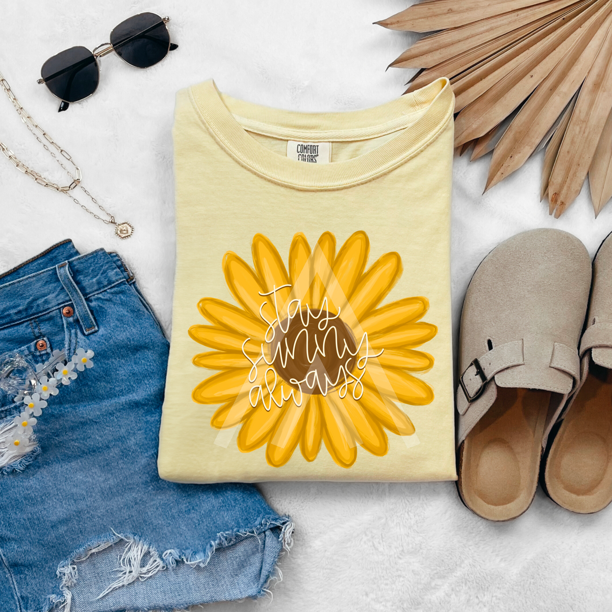 Stay Sunny Always – Up North Screen Prints