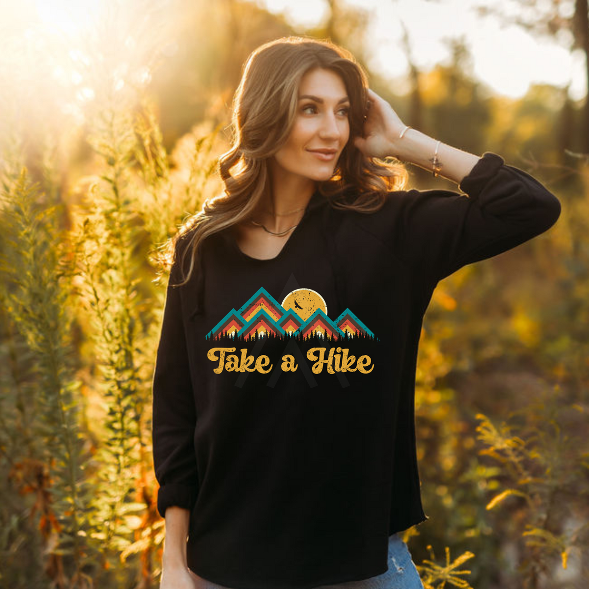 Take A Hike Retro – Up North Screen Prints