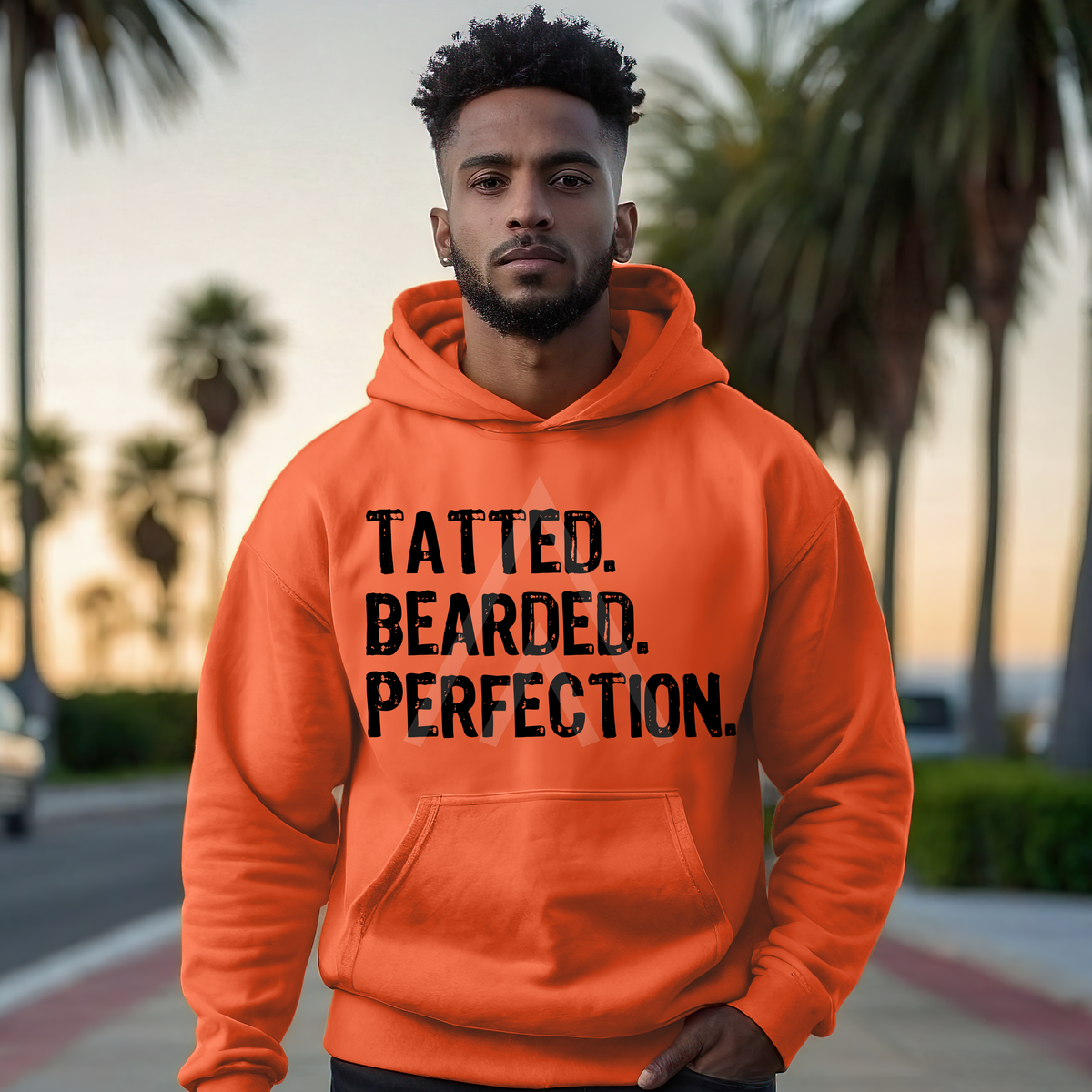 Tatted Bearded Perfection Up North Screen Prints