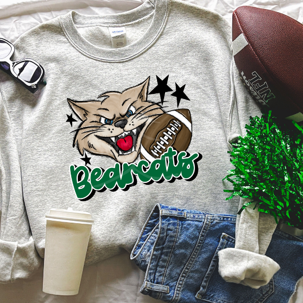 Bearcats Football Mascot – Up North Screen Prints