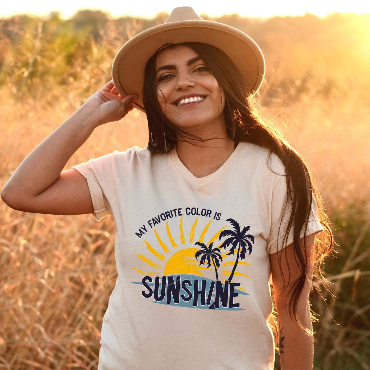 My Favorite Color Is Sunshine – Up North Screen Prints