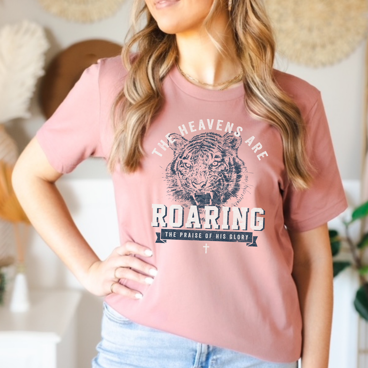 The Heavens Are Roaring Blue And White – Up North Screen Prints