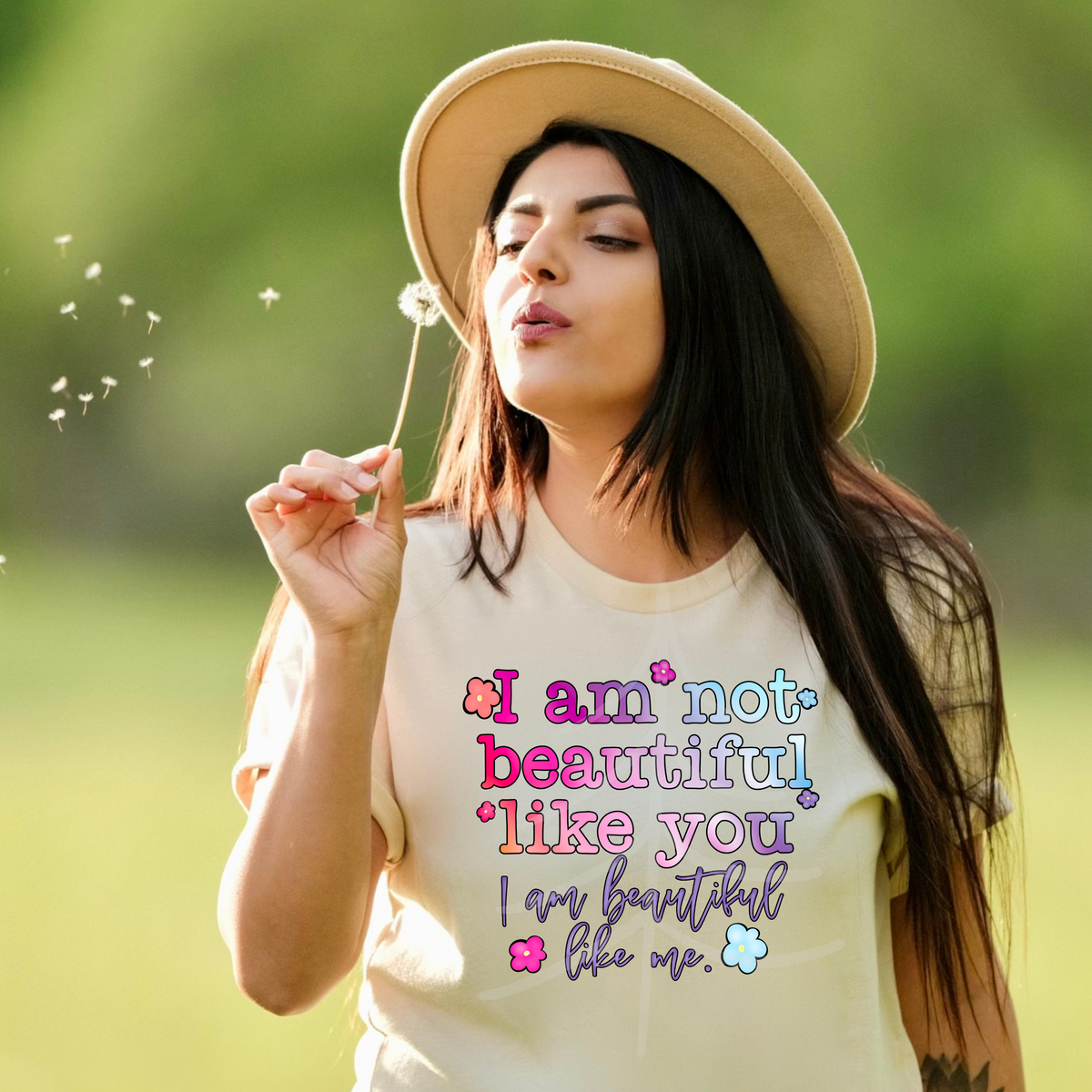I Am Not Beautiful Like You – Up North Screen Prints